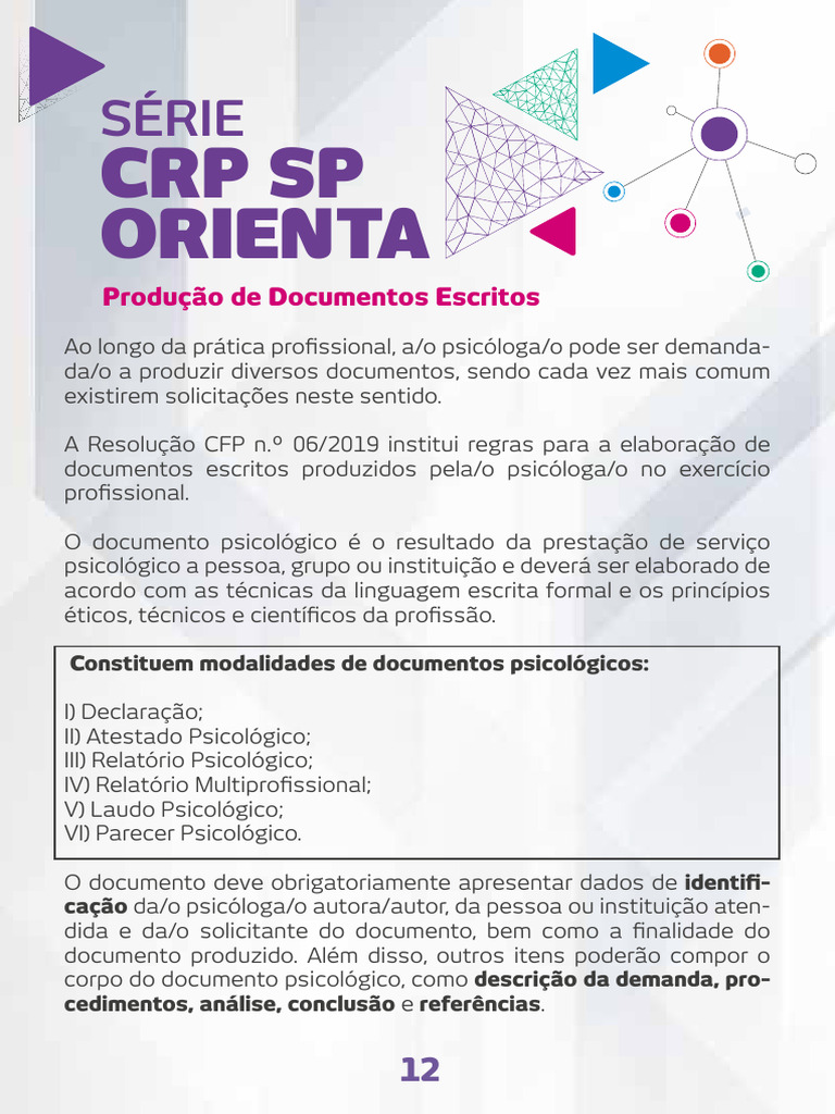 Produção de Documentos Escritos | PDF | Psicologia
