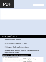 Algebraic Fractions Practice Questions – Corbettmaths | PDF