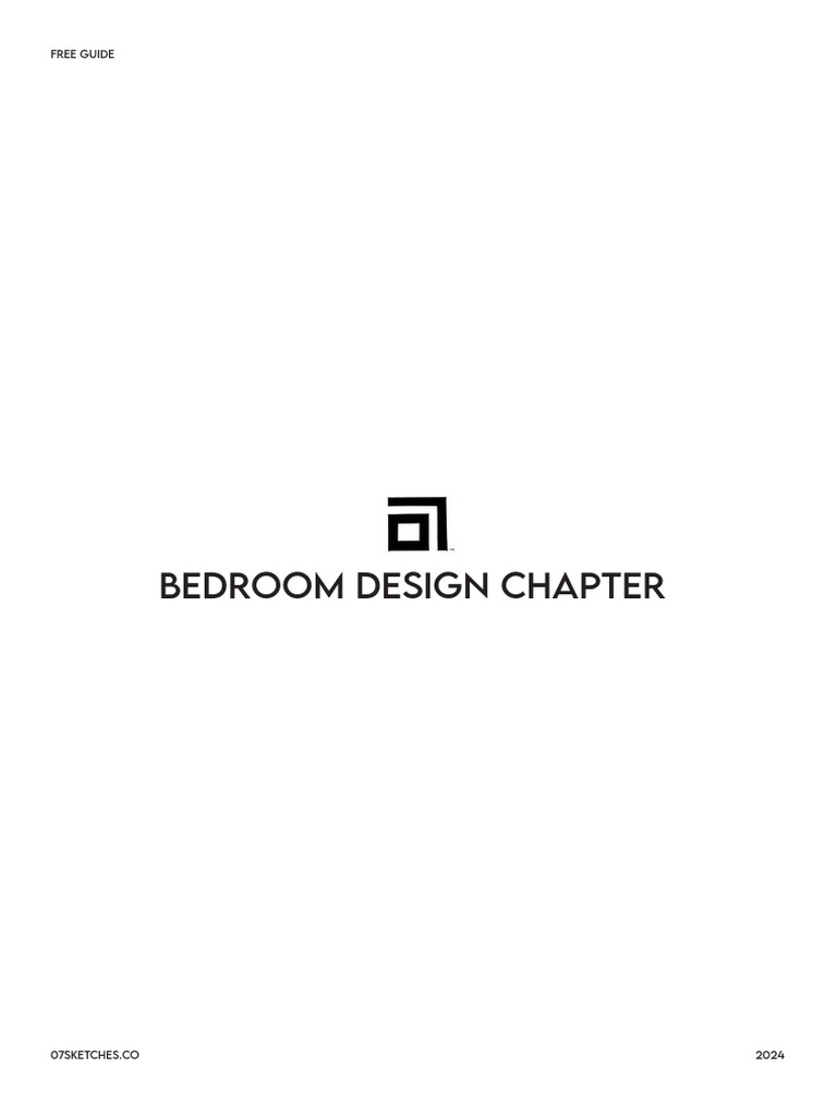 07sketches - Bedroom Design Chapter | PDF