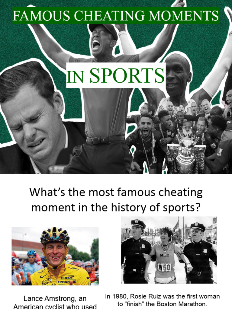 Famous Cheating Moments in Sports | PDF | Diego Maradona | Association ...