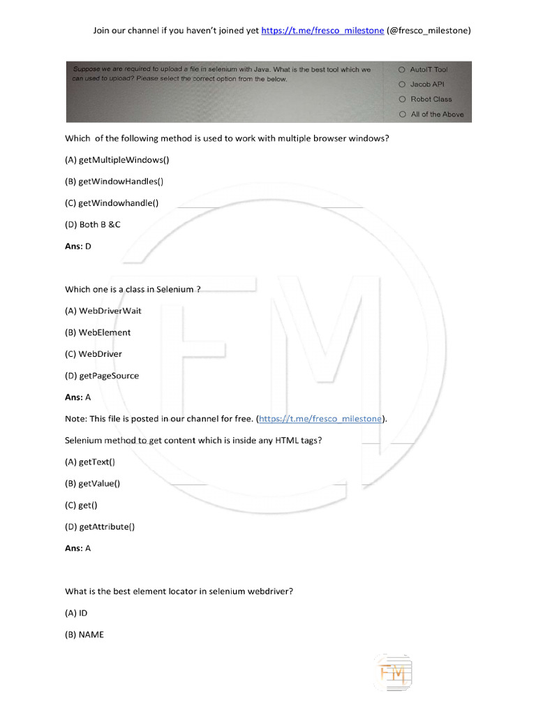 Wings1 Selenium | PDF