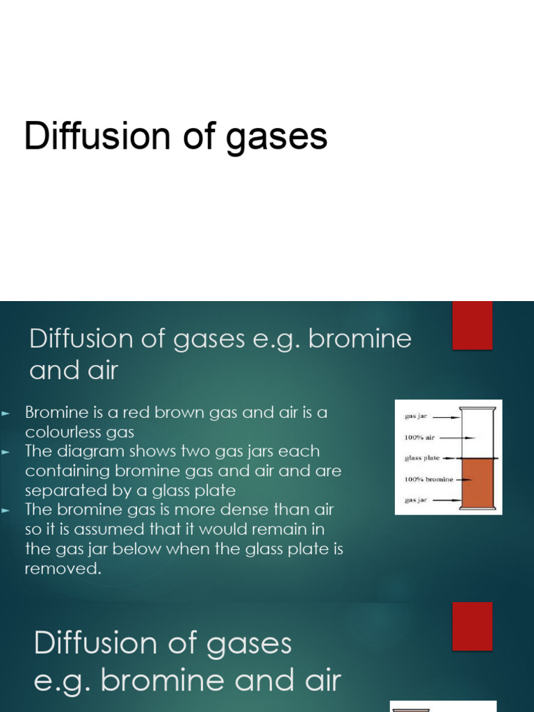 Bromine and Air Gas Diffusion Experiment | PDF | Art