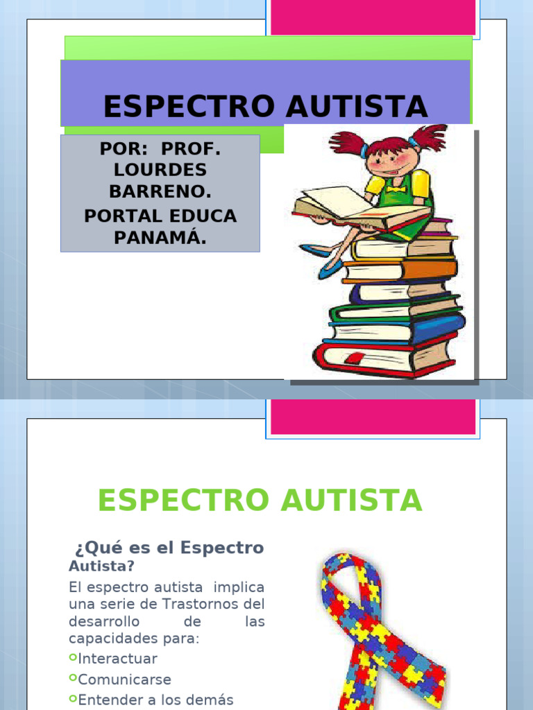 Guía sobre el Espectro Autista y Asperger | PDF | Síndrome de Asperger ...