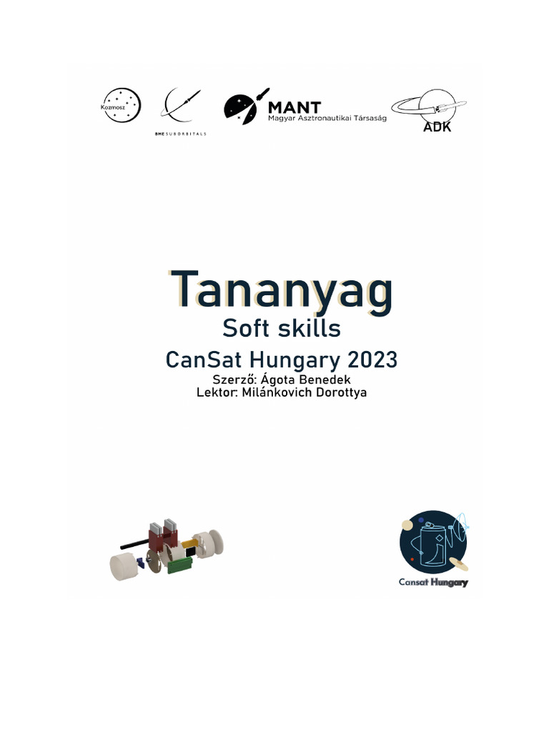 Soft Skills - CanSat Hungary 2023 | PDF