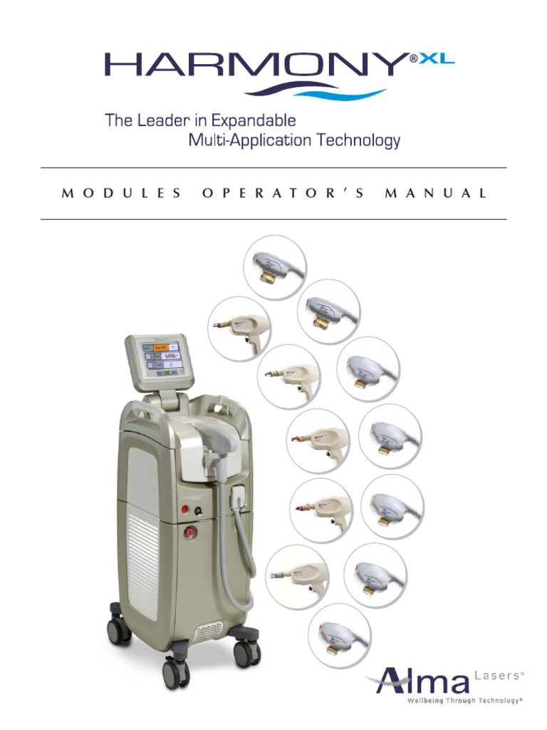 Alma Harmony XL Operator's Manual | PDF | Scar | Medical Specialties