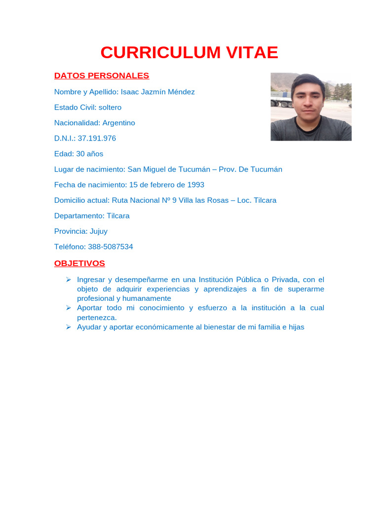 CURRICULUM VITAE Isaac | PDF