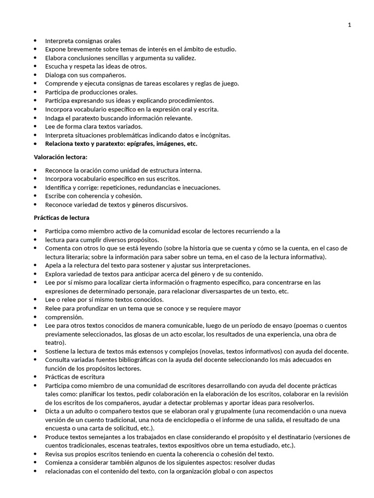 Rubricas de Evaluacion | PDF | Escritura | Información