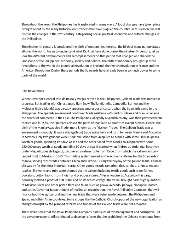 GEM 101- Chapter II in Rizal | PDF | Spanish Empire | Philippines