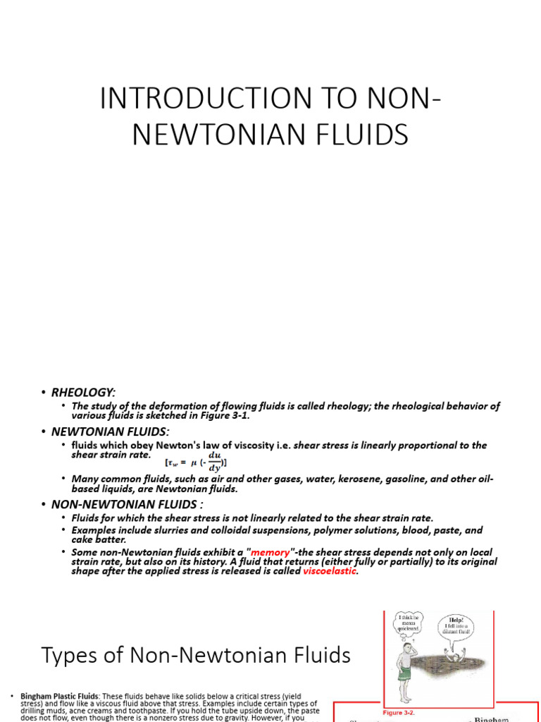 non newtonian fluid | PDF | Fluid | Viscosity