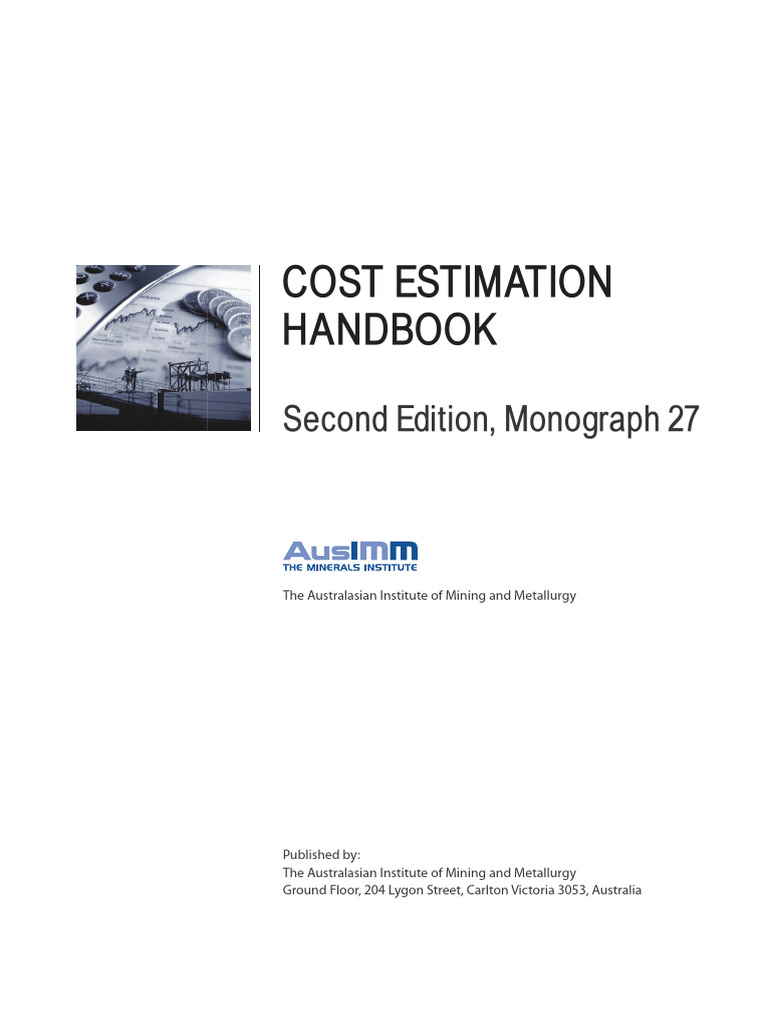 04 - Cost Estimation Handbook-Pag92 | PDF | Mining | Minerals