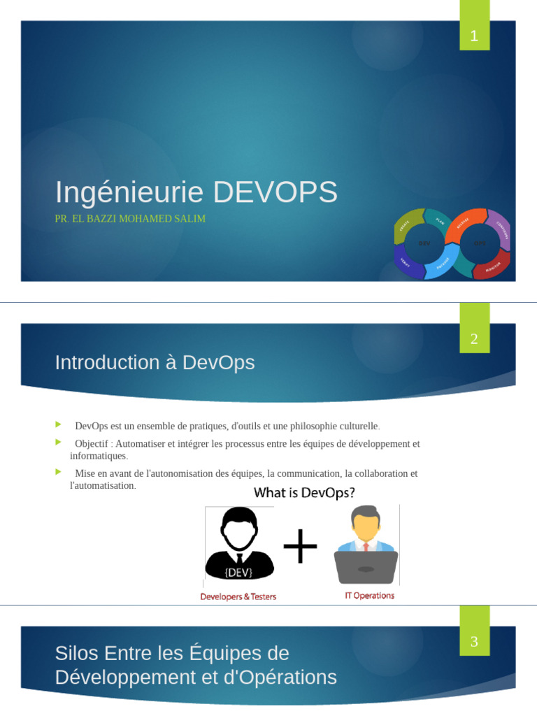 Introduction DEVOPS | PDF | Développement de logiciel | Intelligence ... Introduction DEVOPS | PDF | Développement de logiciel | Intelligence ...