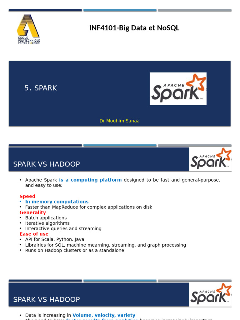 SPARK | PDF | Apache Spark | Apache Hadoop SPARK | PDF | Apache Spark | Apache Hadoop