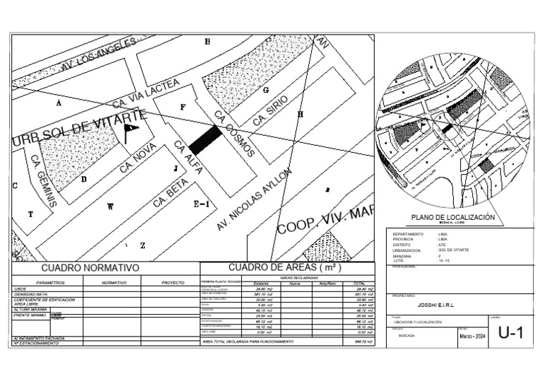 Plano de Ubicacion Final | PDF
