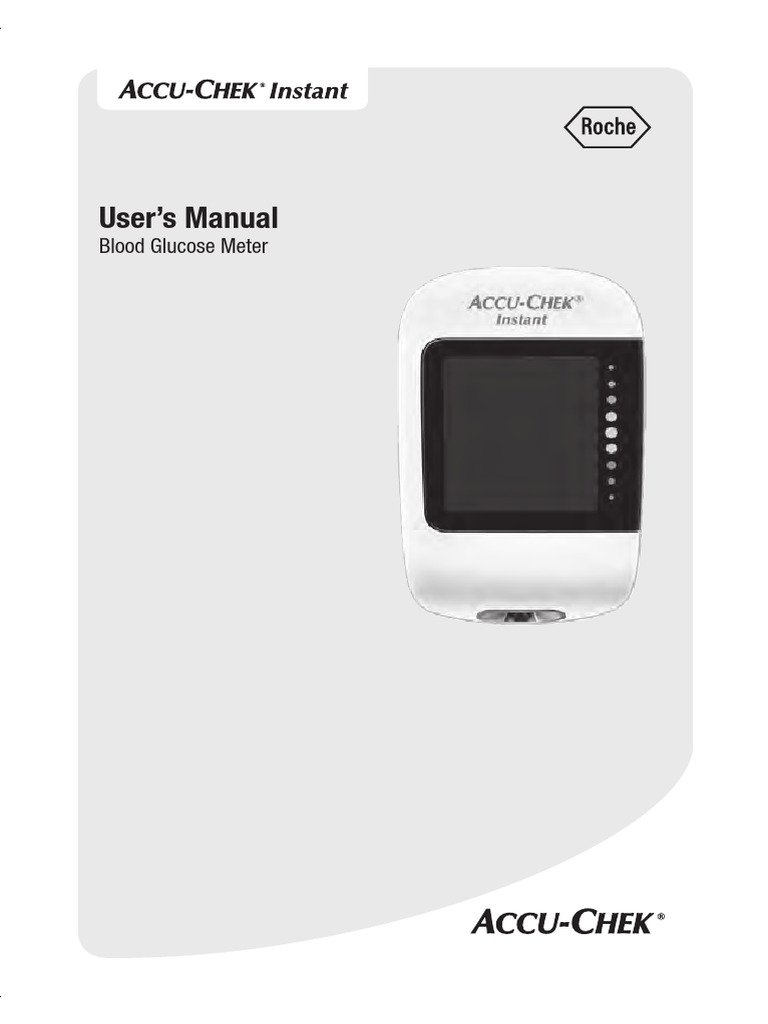 Accu-Chek Instant User Manual | PDF | Hypoglycemia | Clinical Medicine