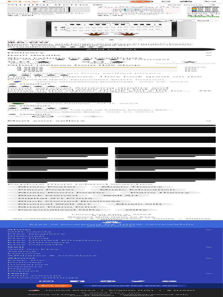 Piano Notes and Finger Numbers Printable Poster, Music Cheat Sheet ...