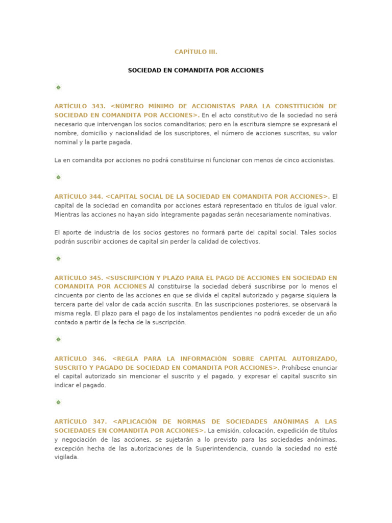 Capítulo III | PDF | Compartir (Finanzas)