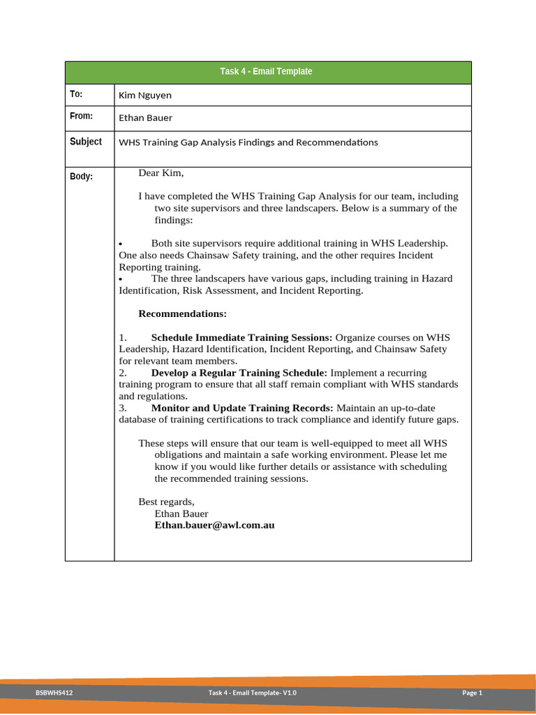 Ethan Bauer Task 4 Email | PDF | Computers