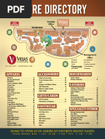Memorial City Mall Map | PDF | Retail Companies | Service Companies