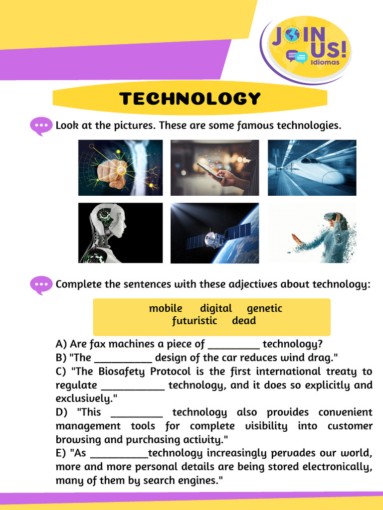 1) Conversation - Technology | PDF