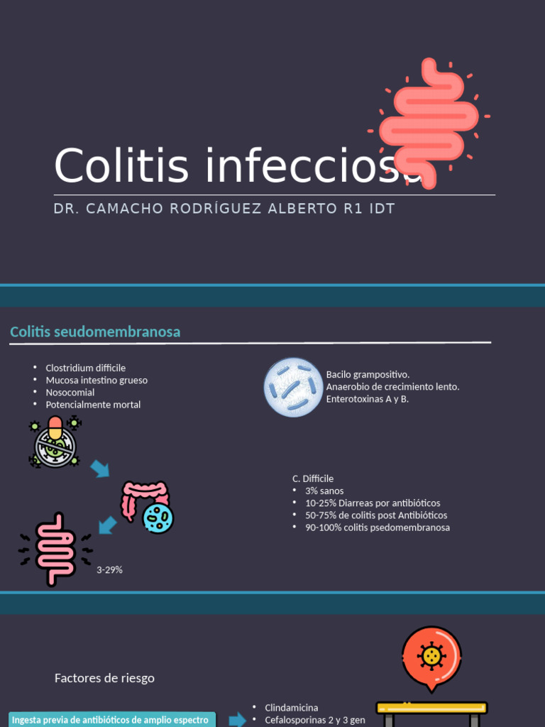Colitis Infecciosa: Causas y Diagnóstico | PDF | Diarrea | Medicina CLINICA
