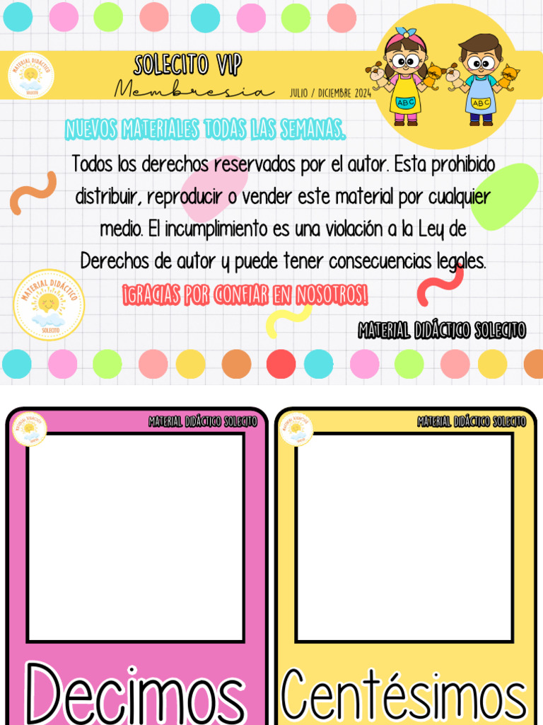 Material Didáctico: Valor Posicional | PDF | Artes del Lenguaje y ...