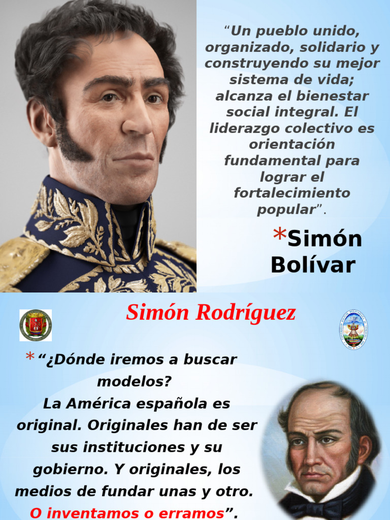 Significado de Patria para Bolivar | PDF | Nación | Ciencias Políticas