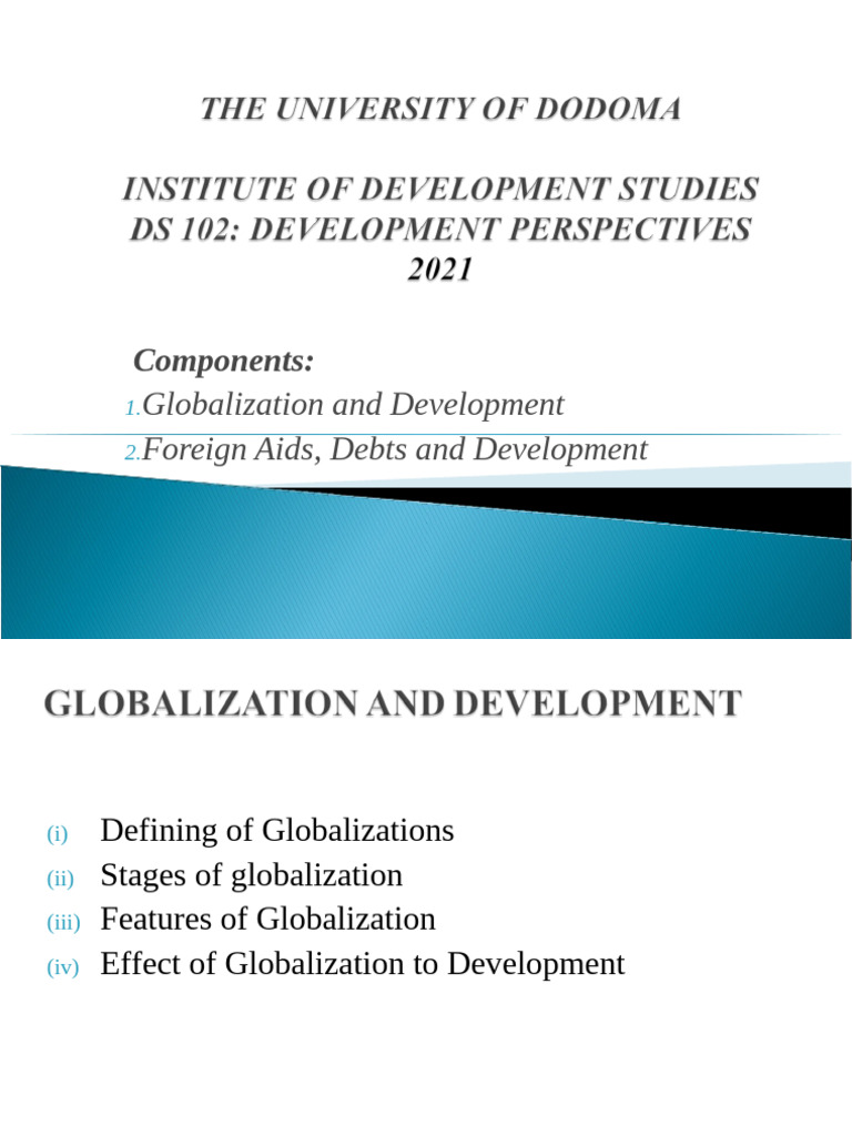 Globalization's Impact on Development | PDF | Globalization | Market ...
