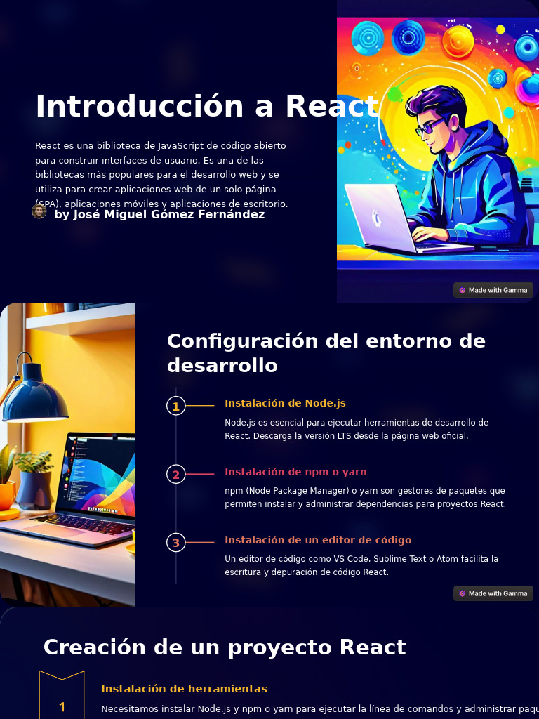 Introduccion A React | PDF | Script Java | Software de la aplicacion