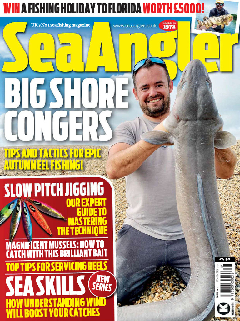 Sea Angler - November 2024 UK | PDF | Angling | Fishing Rod