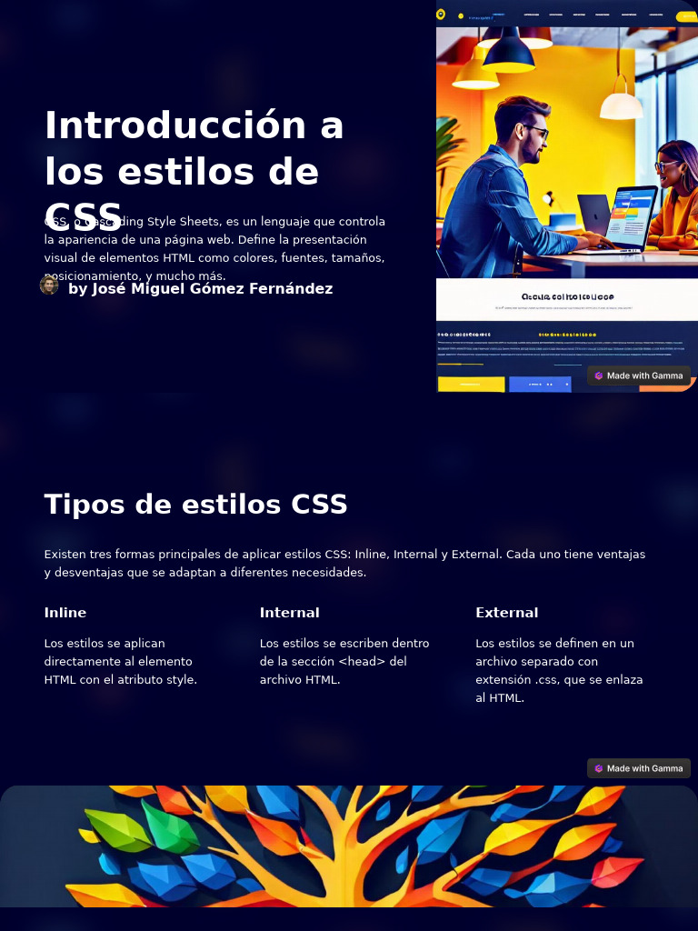 Introduccion-a-los-estilos-de-CSS | PDF | HTML | Red mundial