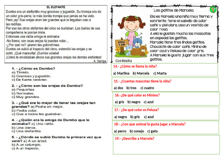 Lectura EL ELEFANTE | PDF