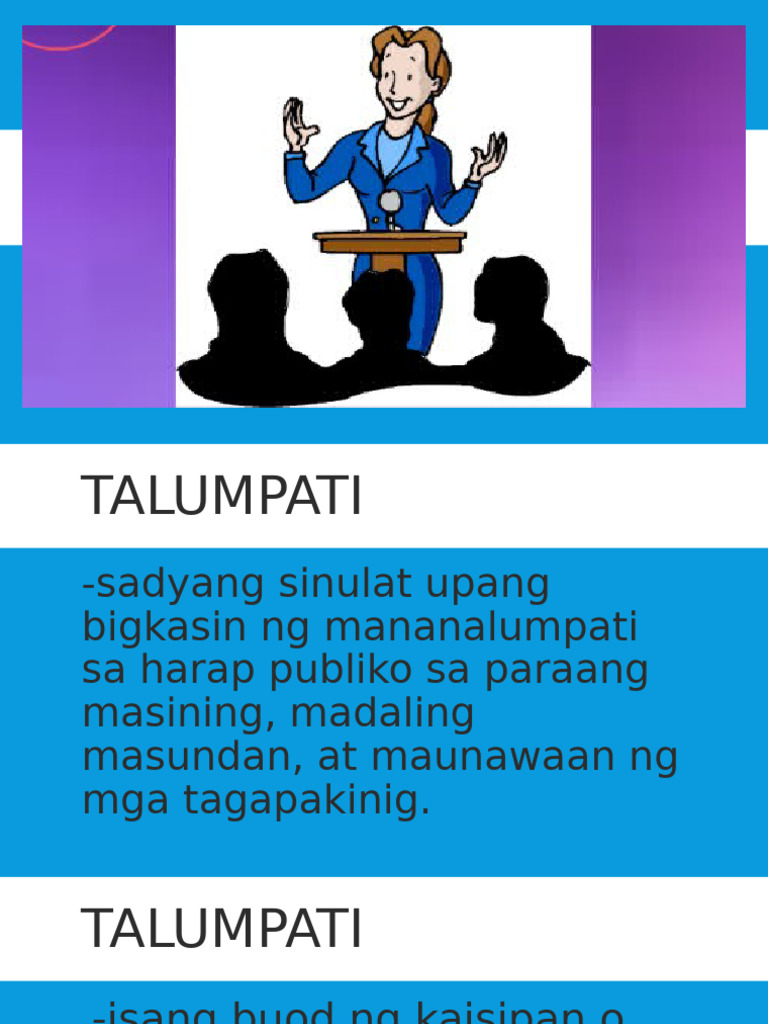 Talumpati | PDF