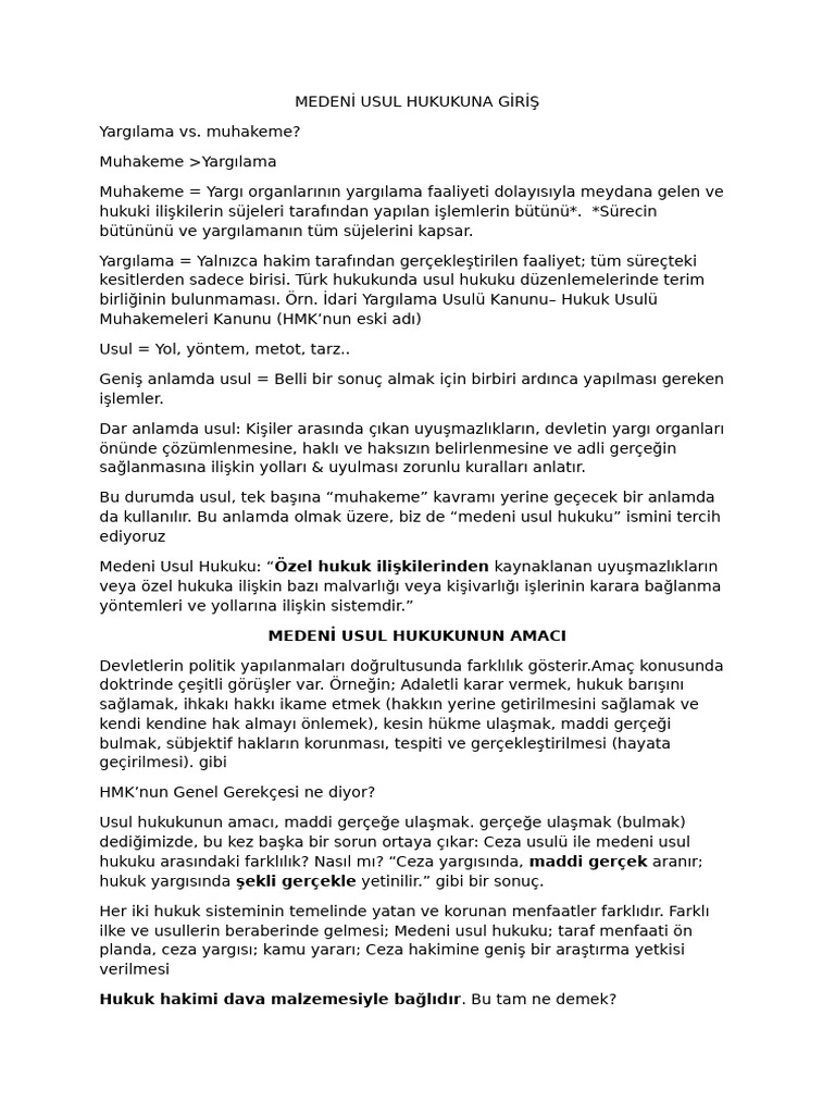 Medeni Usul | PDF