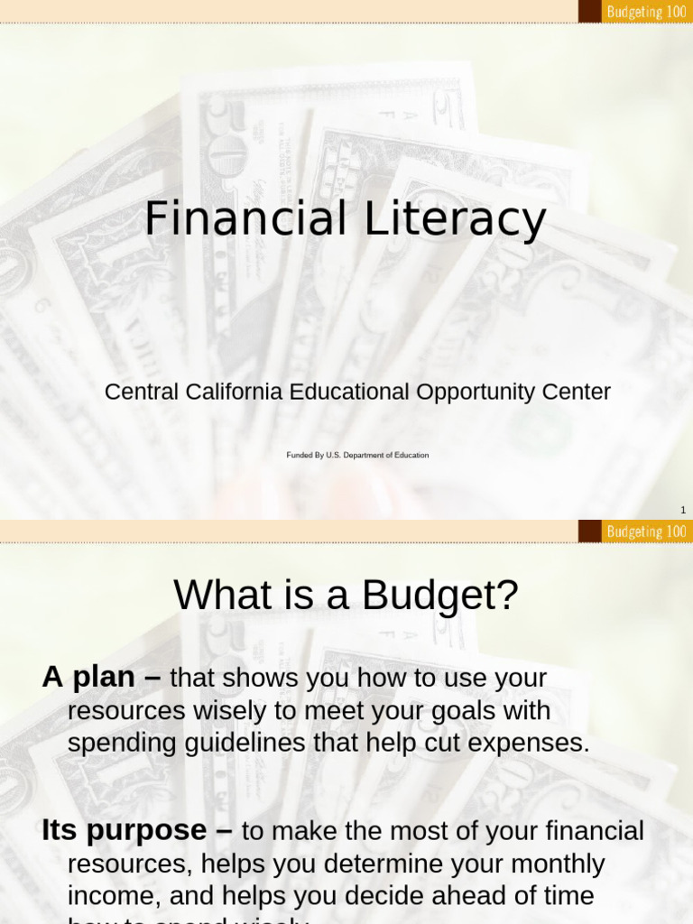 Financial Literacy Workshop 2020 | PDF | Credit Card | Interest