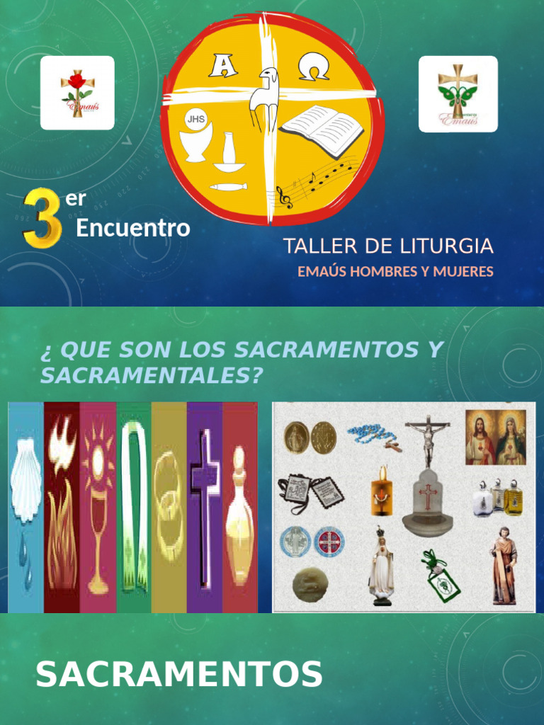 Liturgia y Sacramentos en la Iglesia | PDF | eucaristía | Liturgia
