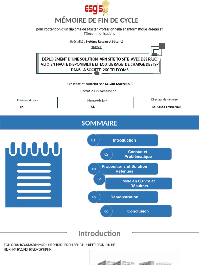 Présentation Power Point Soutenance | PDF