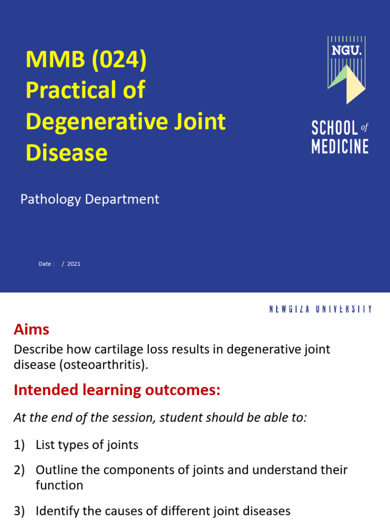 Practical MMB (024) Degenerative Joint Disease, 24-25 | PDF ...