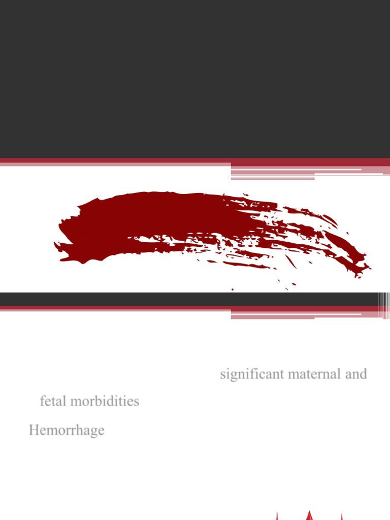 R8 Hemorrhage | PDF | Childbirth | Placenta