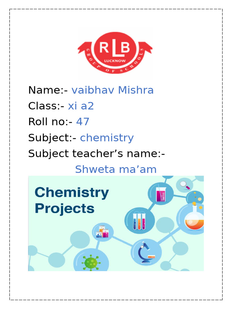 Chemistry Intro | PDF