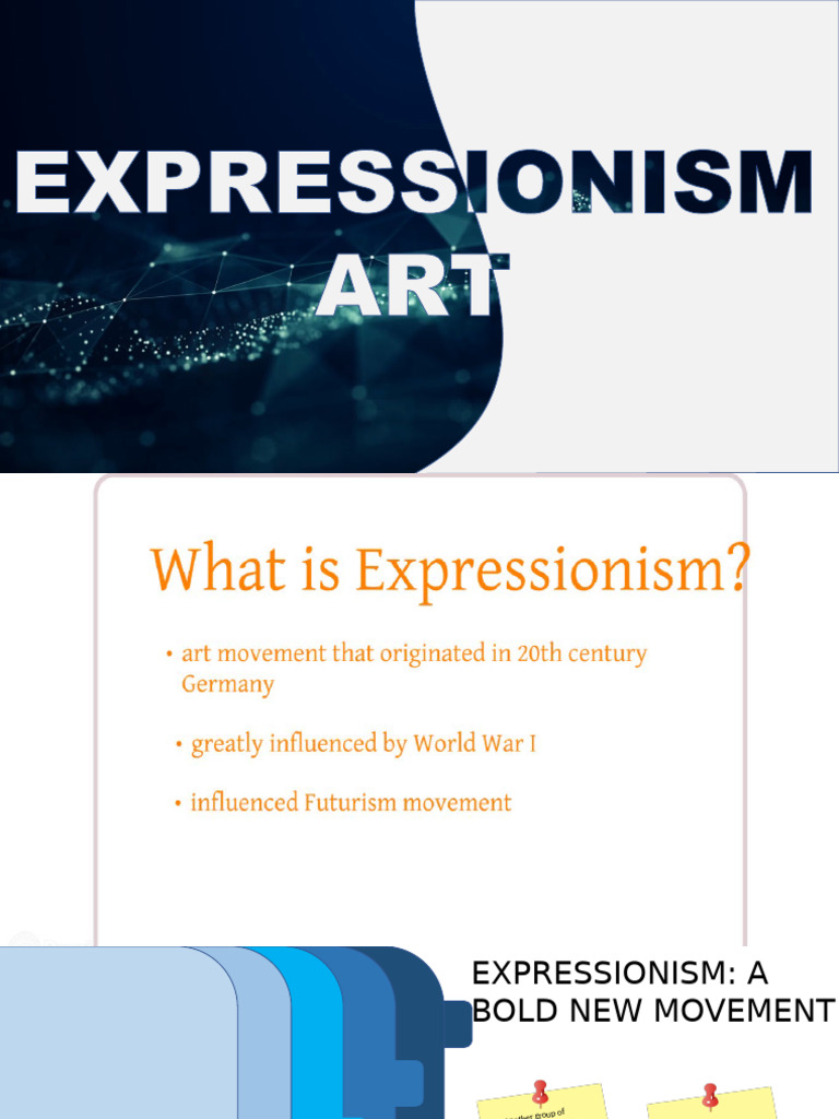 Expressionism Art Report | PDF | Expressionism | Surrealism