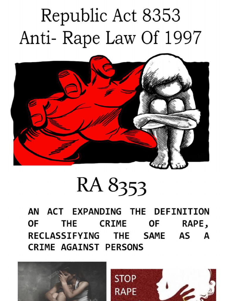 RA 8353 Anti Rape Law | PDF