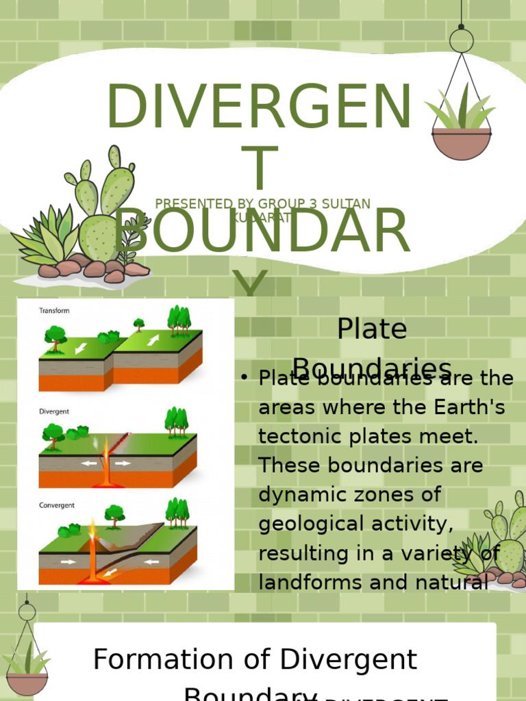 Understanding Divergent Boundaries | PDF | Volcano | Plate Tectonics