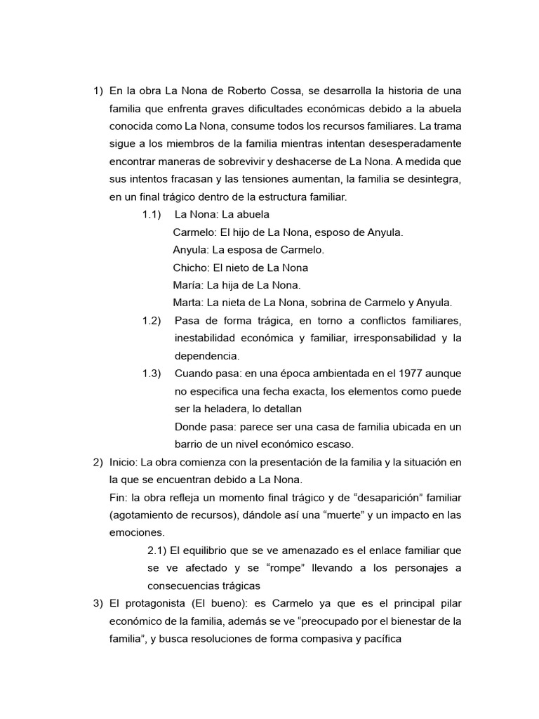 La Nona | PDF | Ciencias sociales | Estudios de idiomas extranjeros