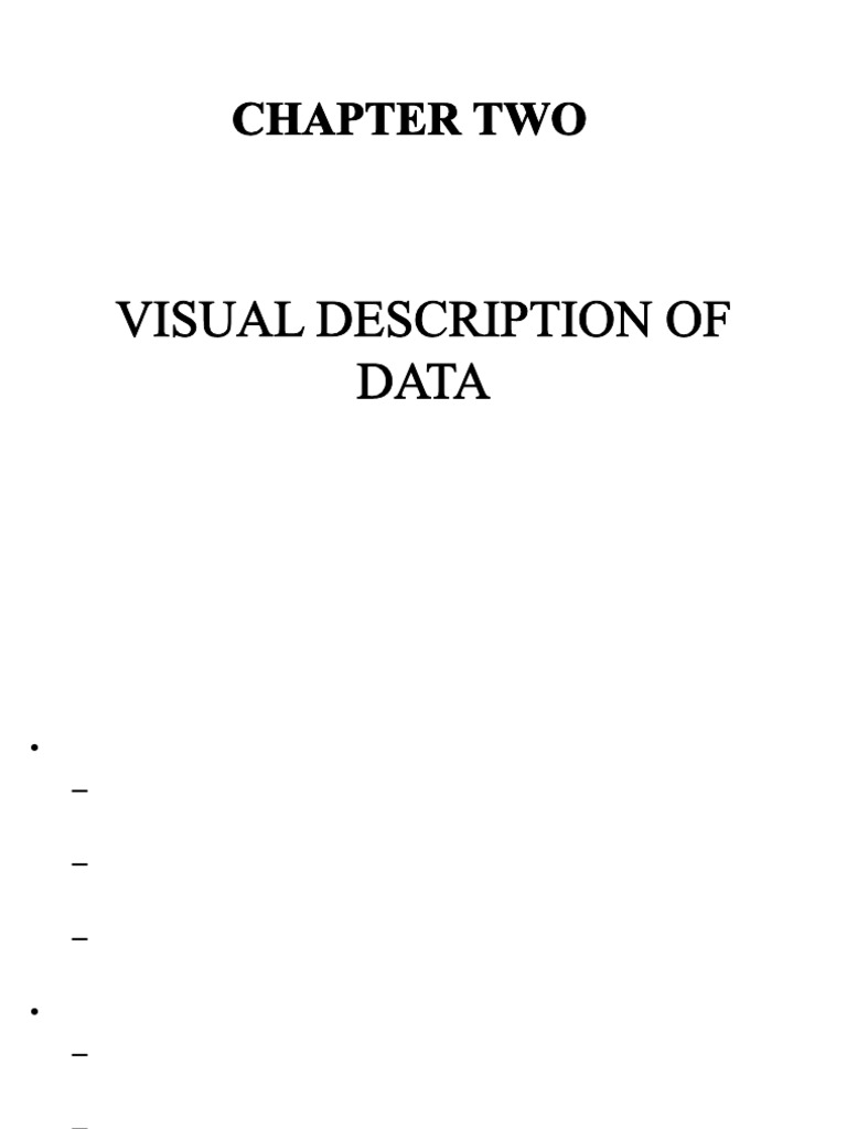 Basic Stat - Chapter 2 Visual Description of Data | PDF | Histogram | Categorical Variable