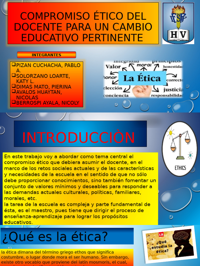 de Ética Docente | PDF | Maestros | Cognición