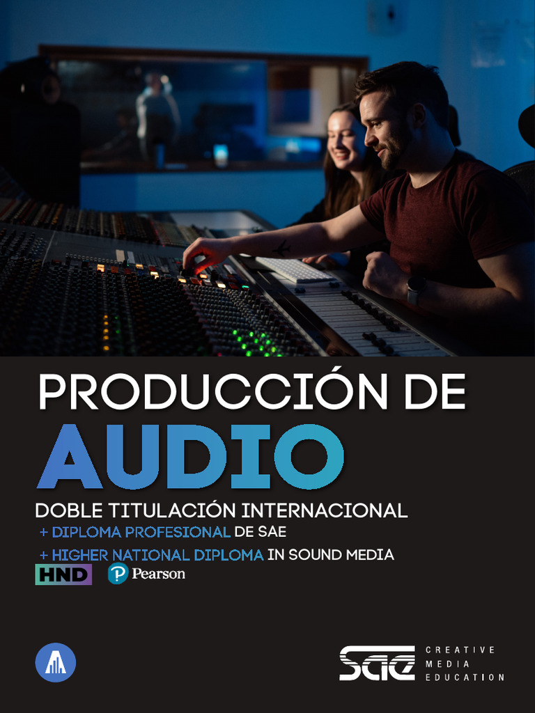Sae Madrid Produccion de Audio Doble Titulacion | PDF | Ingeniero de audio