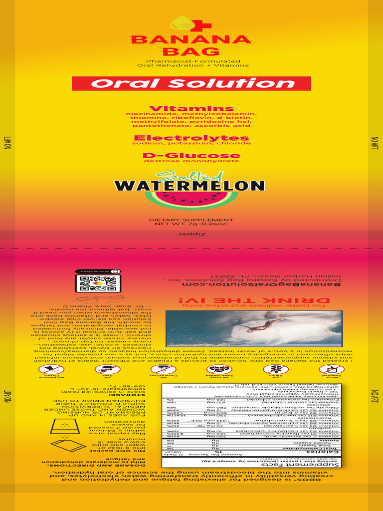 Oral Solution Watermelon | PDF | Wellness