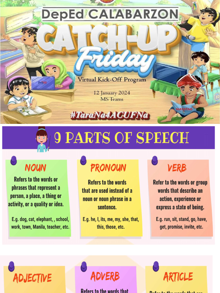 Catch Up Friday | PDF