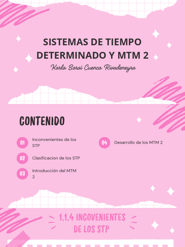 Sistemas de Tiempo Determinado y MTM 2 | PDF | Tecnología e ingeniería