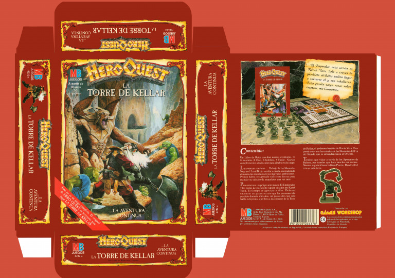 Heroquest La Torre de Kellar | PDF